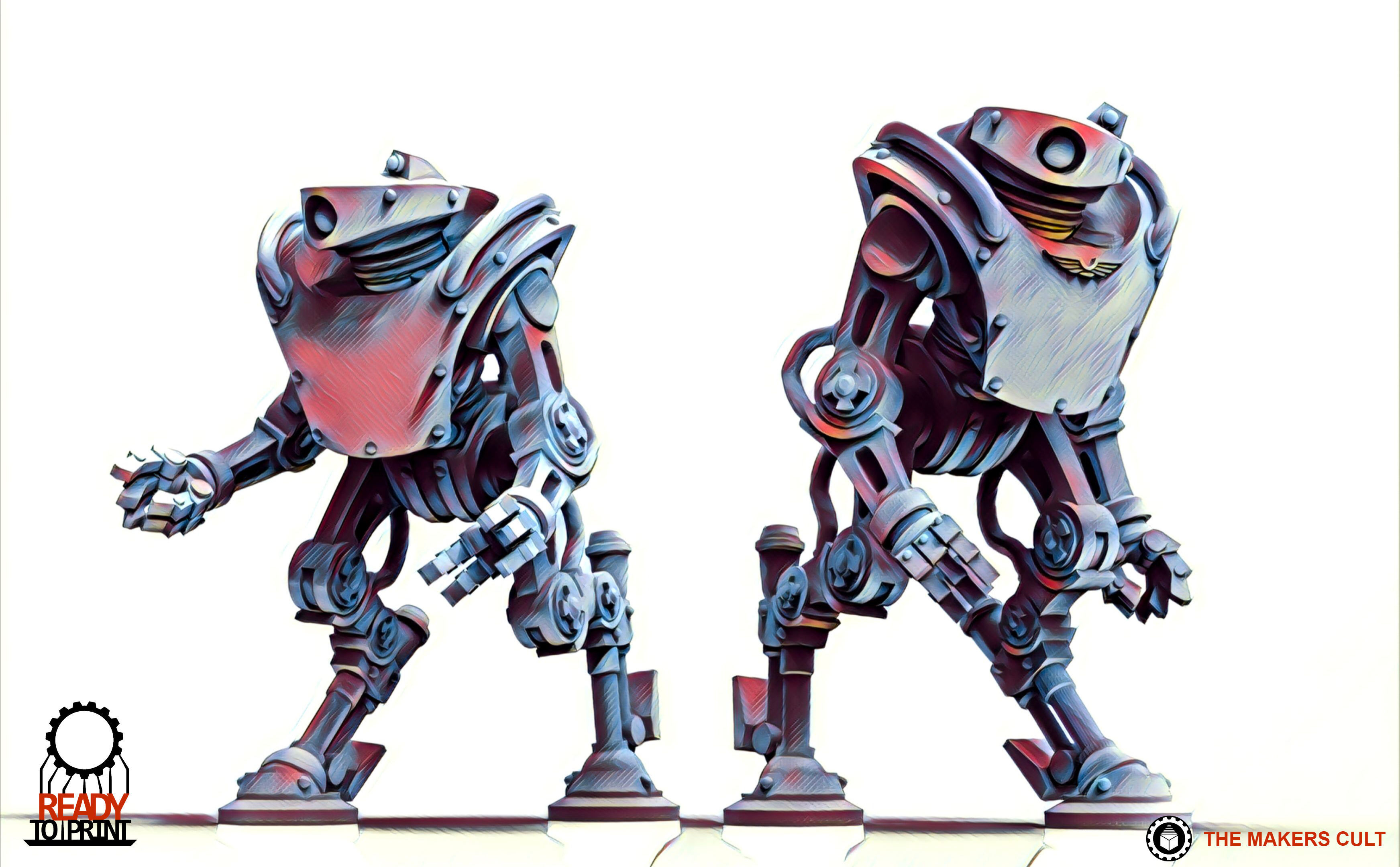 Misc - Utility Droid 3D model 3D printable | CGTrader