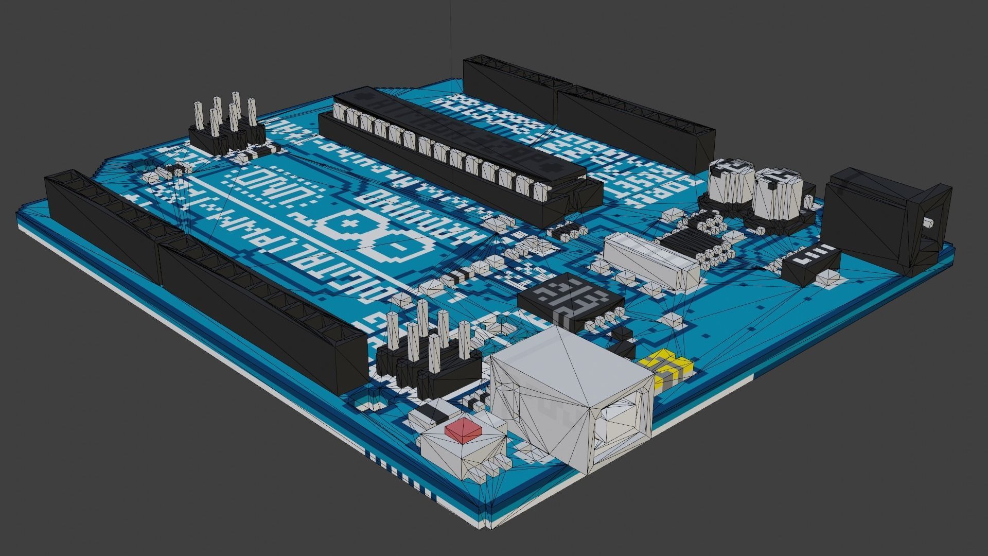 3D model Voxel Arduino Uno R3 MagicaVoxel VR / AR / low-poly | CGTrader