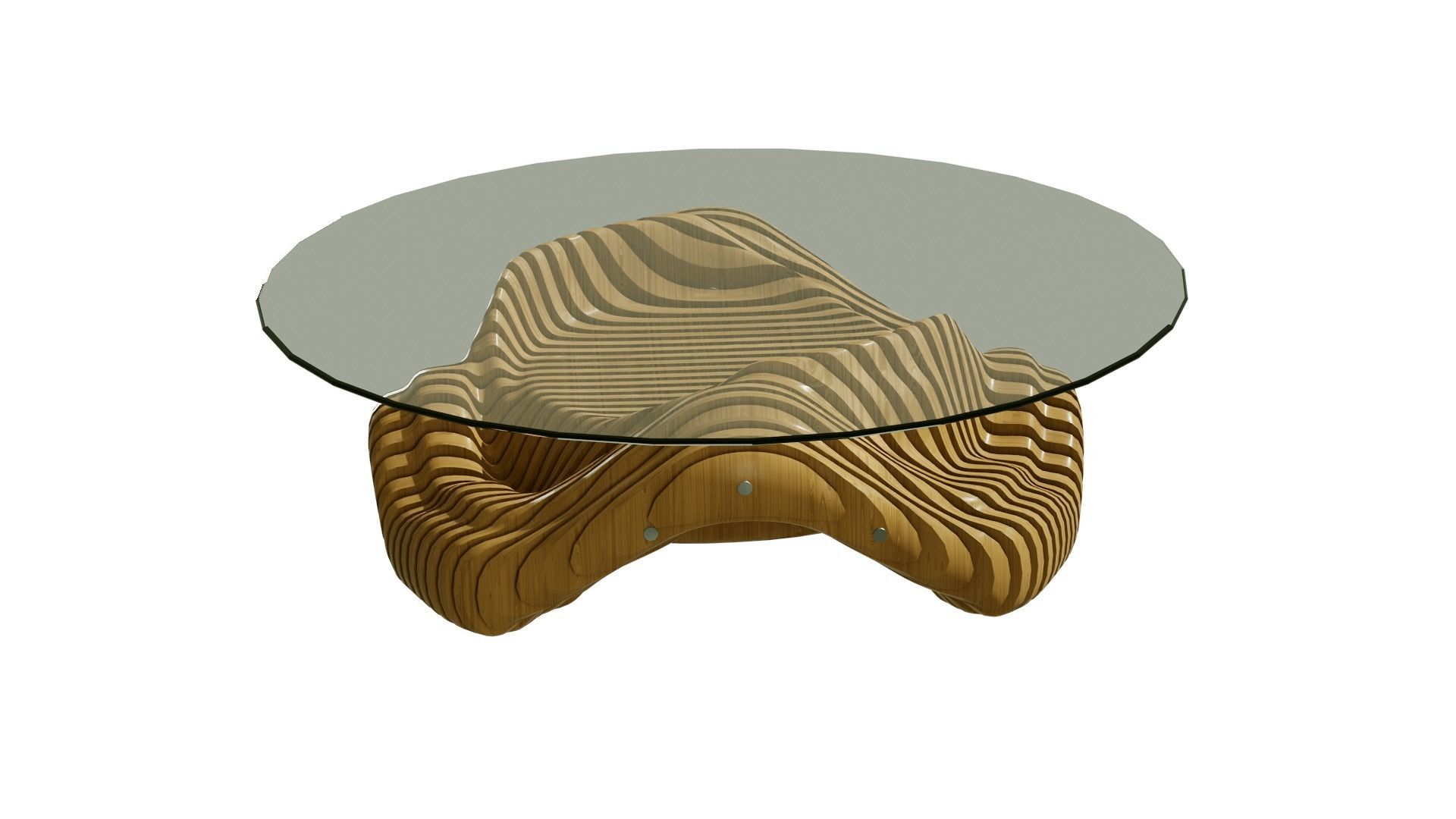 Parametric coffee table 05 3D model | CGTrader