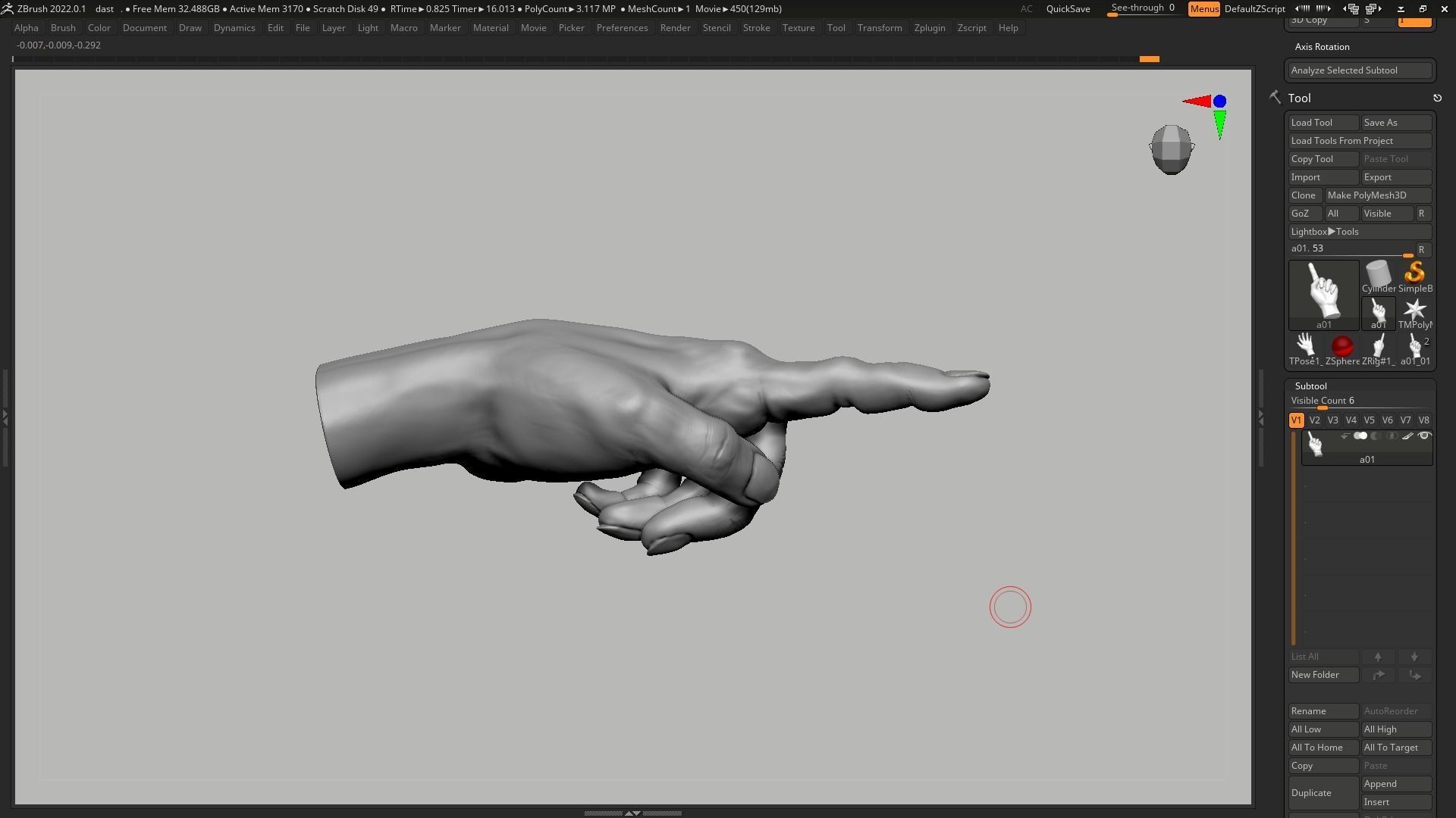 Hand pose 12 3d print model 3D model 3D printable | CGTrader