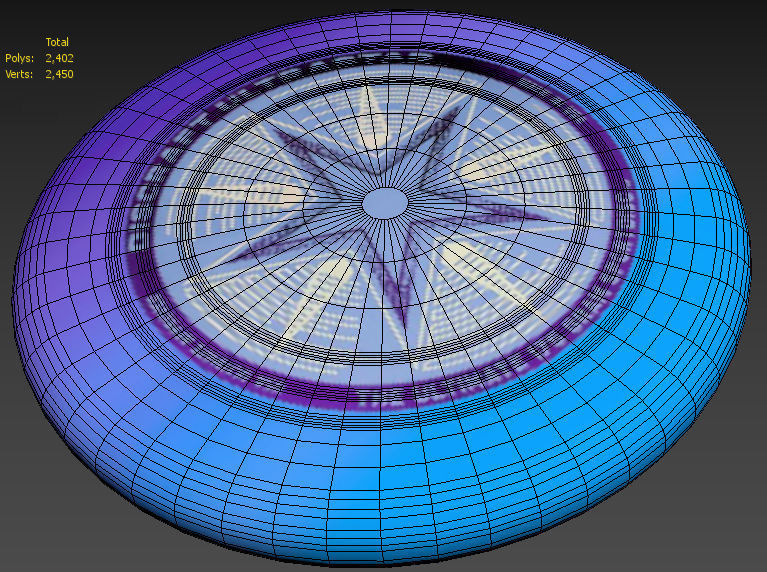 The Frisbee Disc 3D model | CGTrader