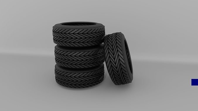3D model Tires tyres VR / AR / low-poly | CGTrader