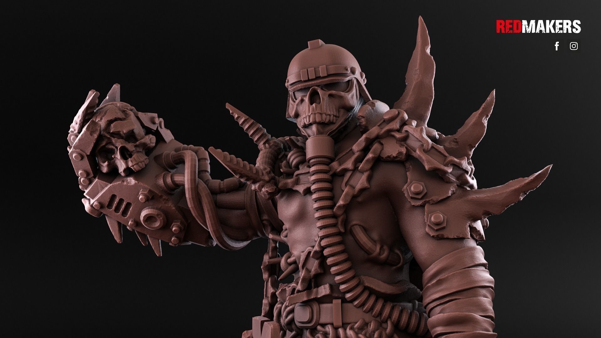 Renegade Death Division - Commander - Heretics 3D model 3D printable ...