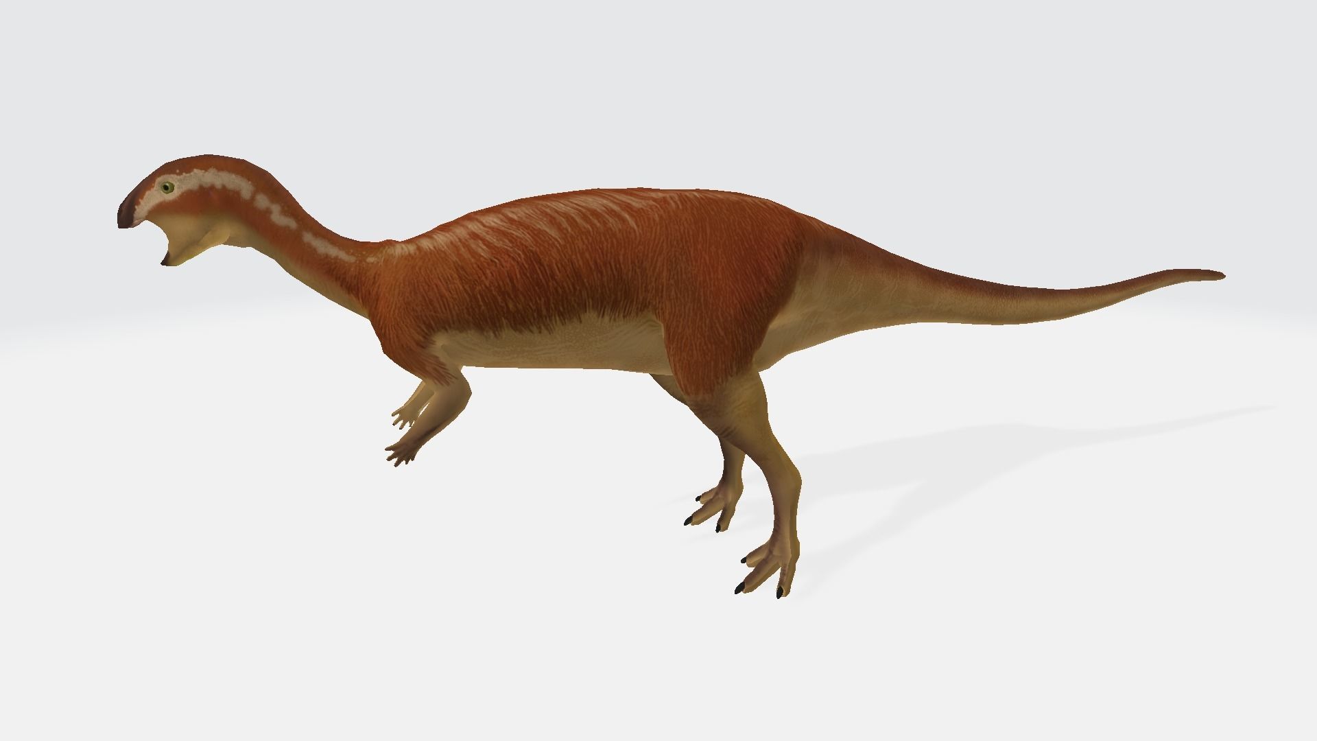 dryosaurus dinosaur 3D model | CGTrader