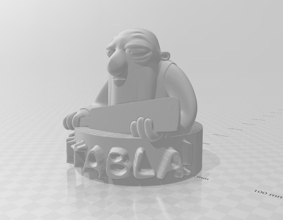 Pencilholder Hay Tabla Simpsons 3D model 3D printable | CGTrader