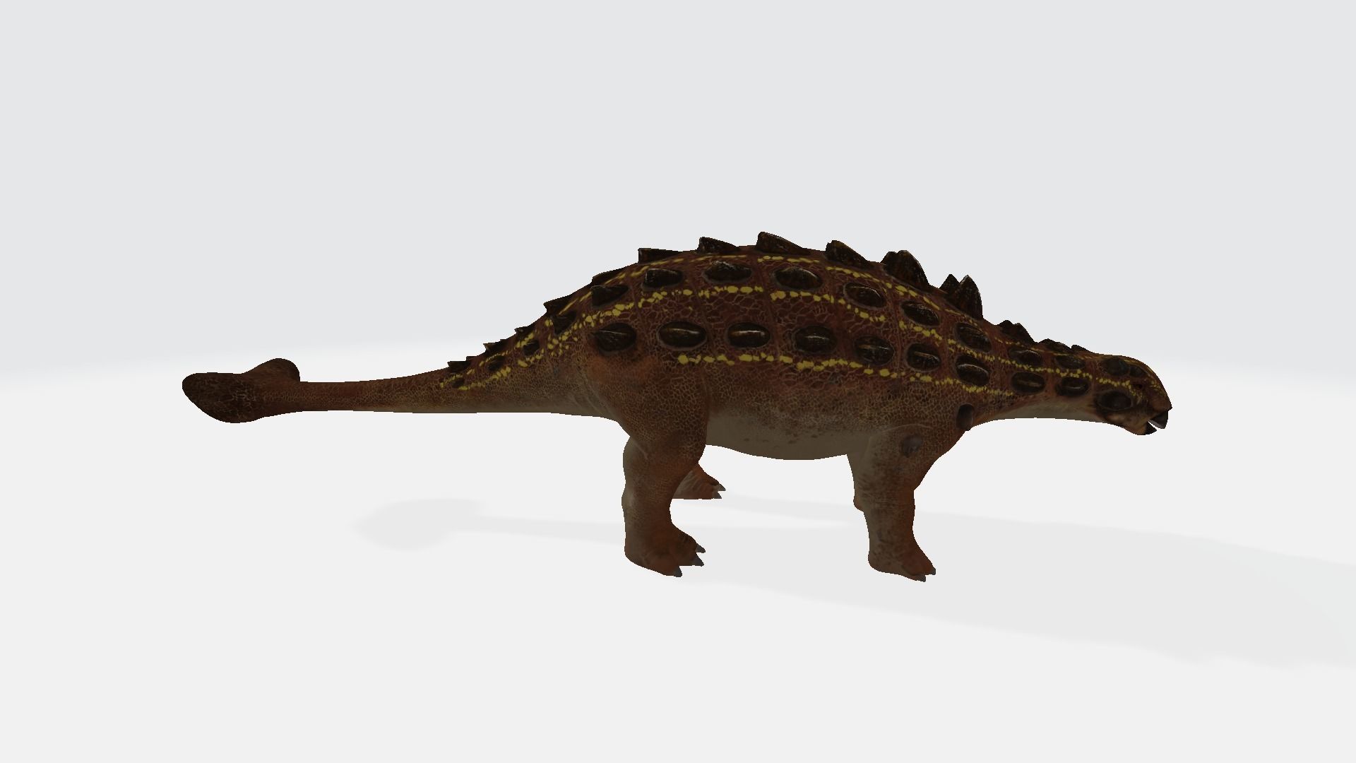 Euoplocephalus dinosaur 3D model | CGTrader