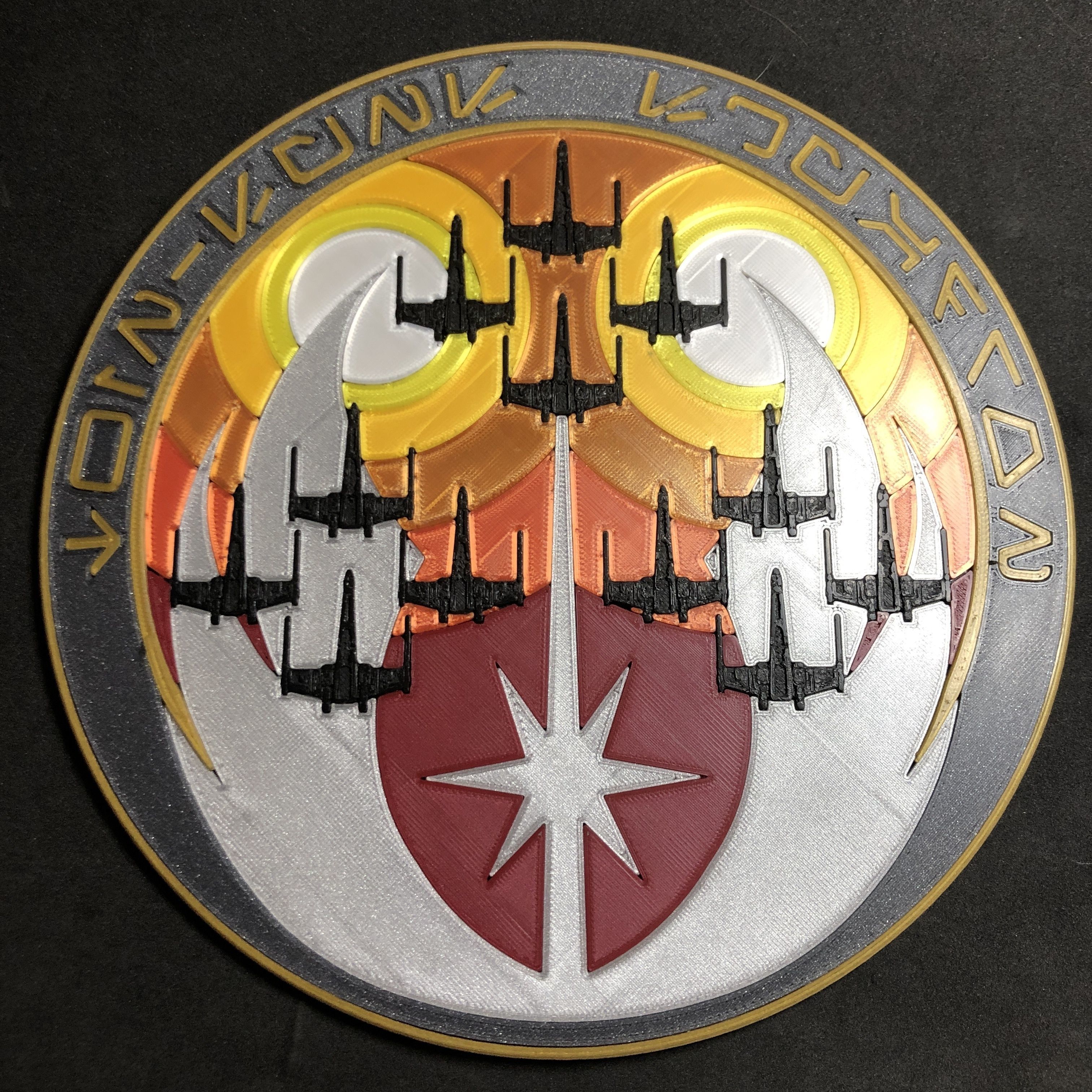 Star Wars Twin Suns Squadron Unit Emblem Wall Plaque 3D model 3D ...
