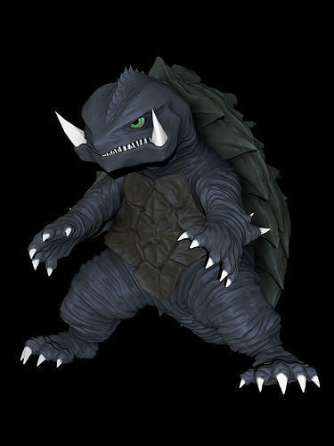 Chibi Gamera 3D model 3D printable | CGTrader