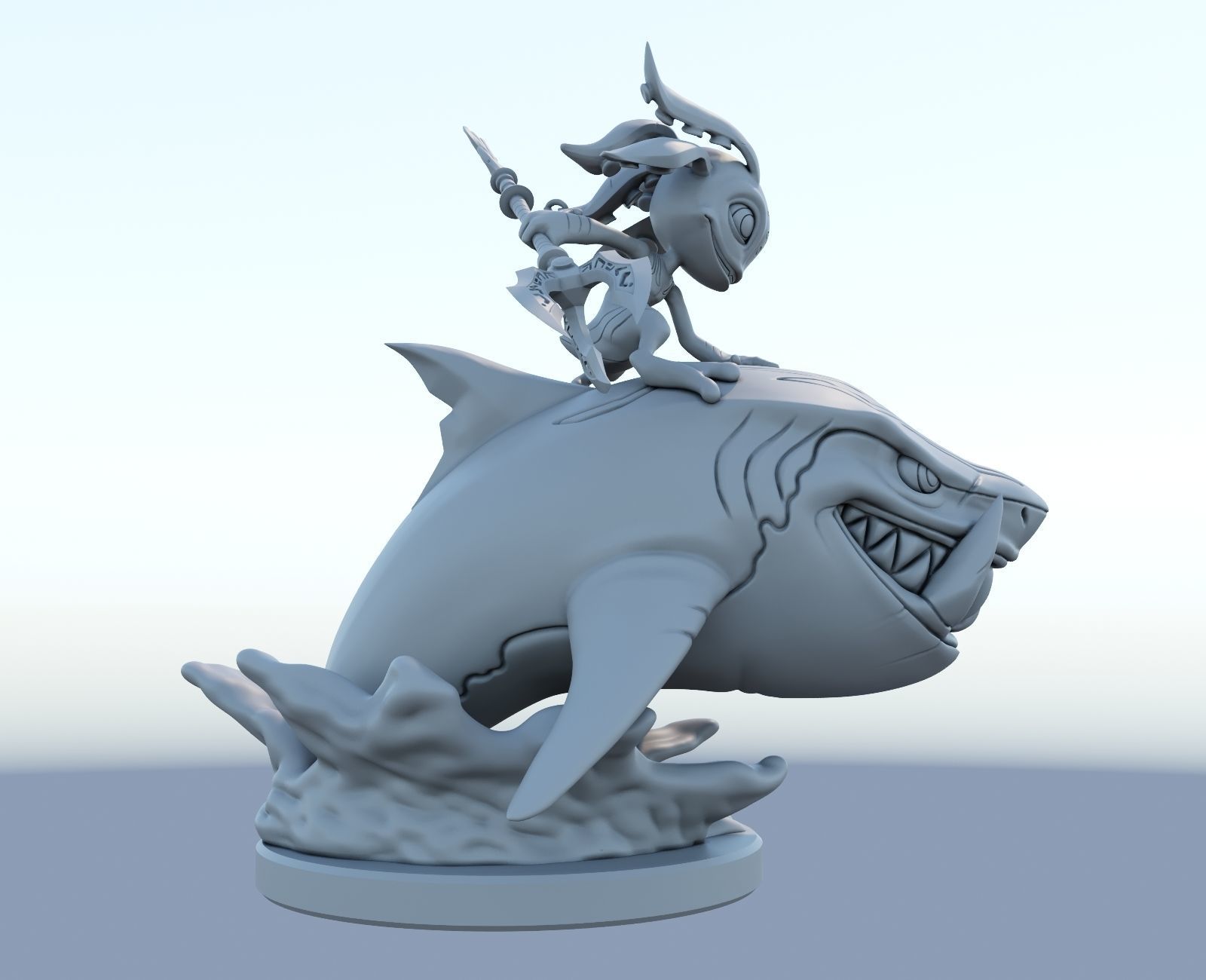 fizz 3D Print Model from League of Legends 3D model 3D printable | CGTrader