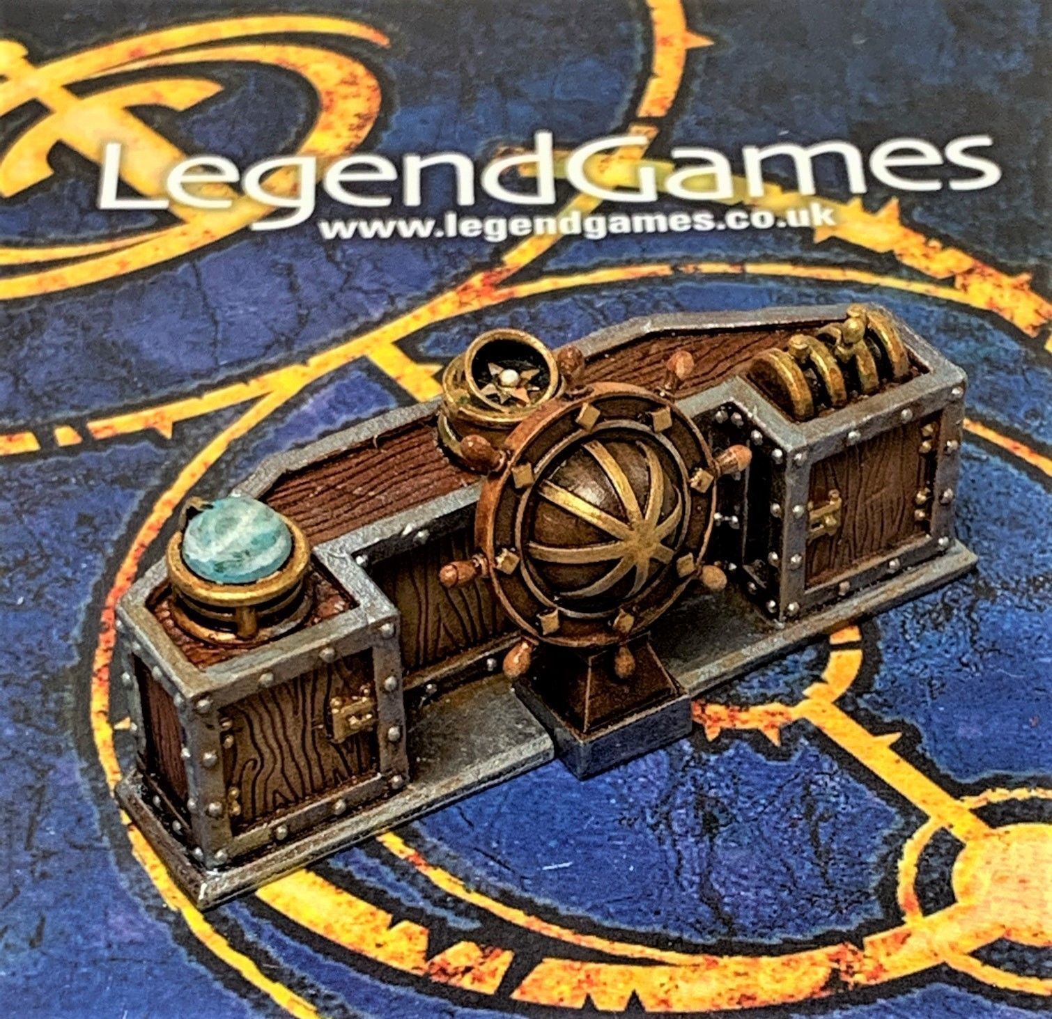 LegendGames Airship Bridge and ships wheel 3D model 3D printable | CGTrader