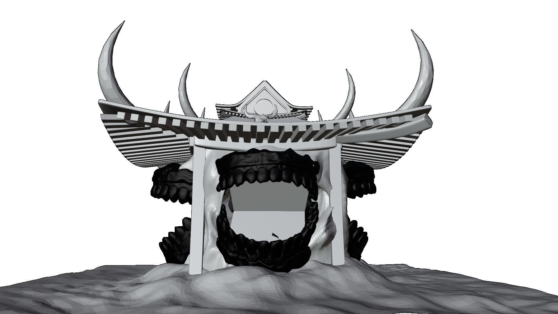 SUKUNA DOMINE EXPANSION 3D MODEL 3D model | CGTrader
