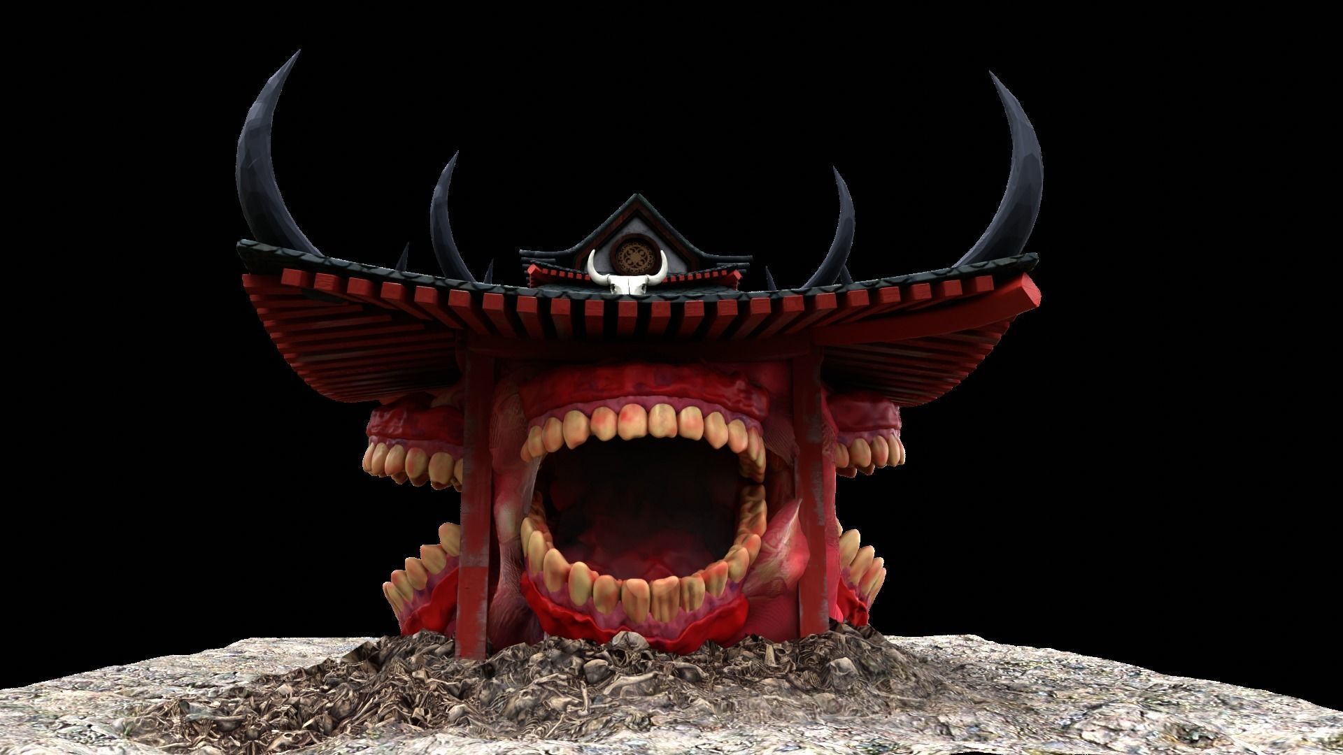 SUKUNA DOMINE EXPANSION 3D MODEL 3D model | CGTrader