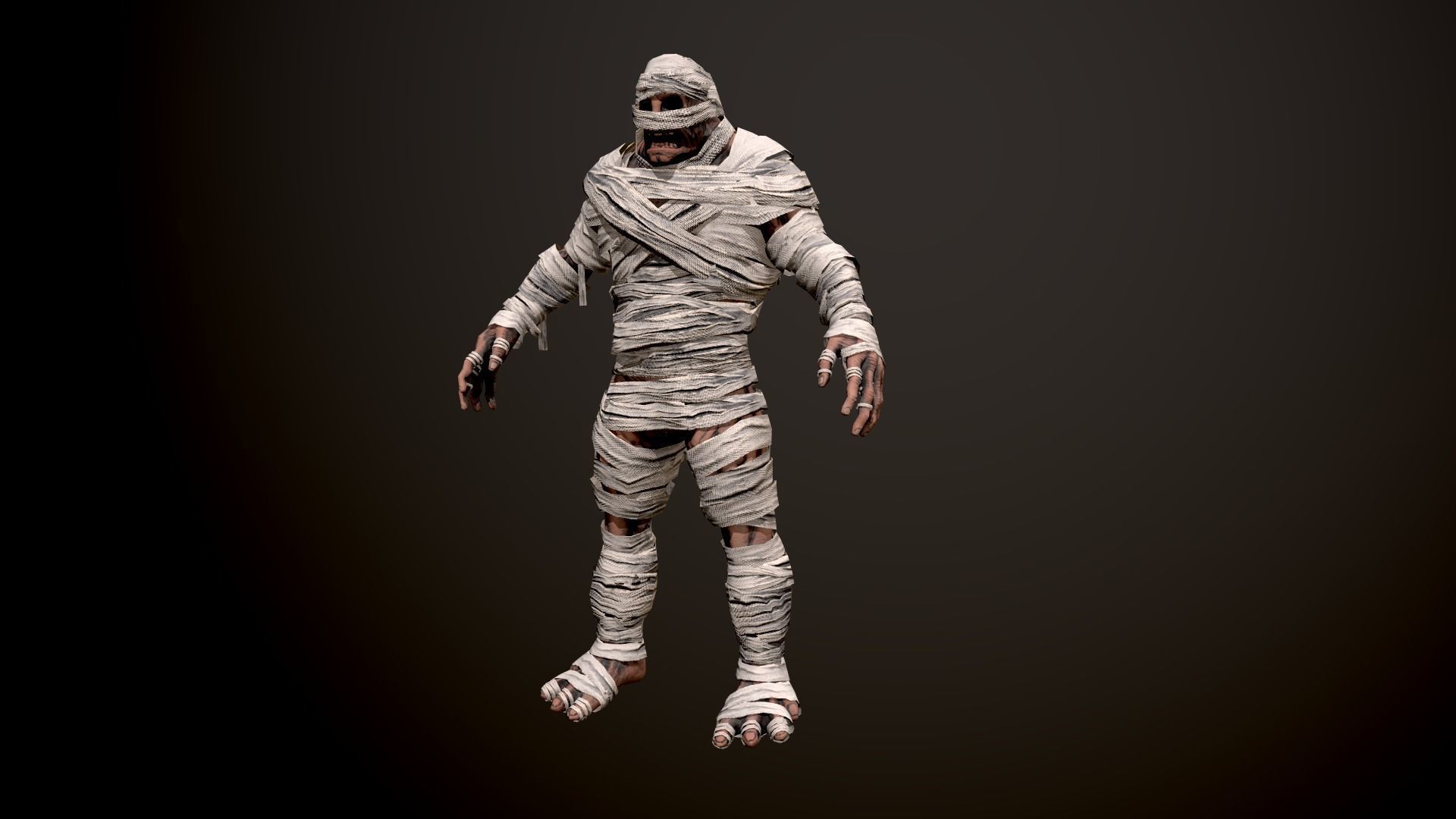 3D model Mummy giant VR / AR / low-poly | CGTrader