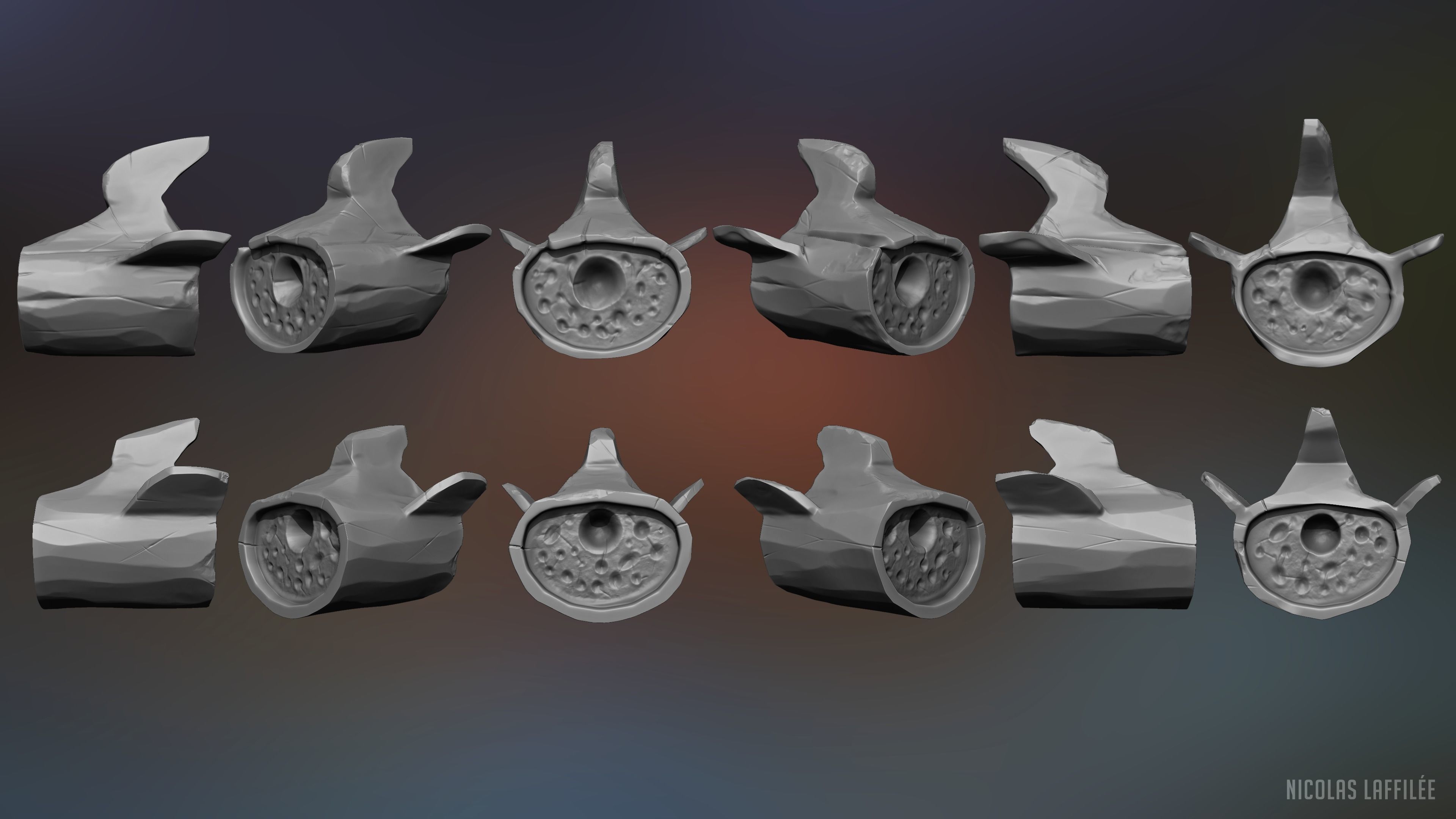 Giant Cyclops Skull 3D model 3D printable | CGTrader
