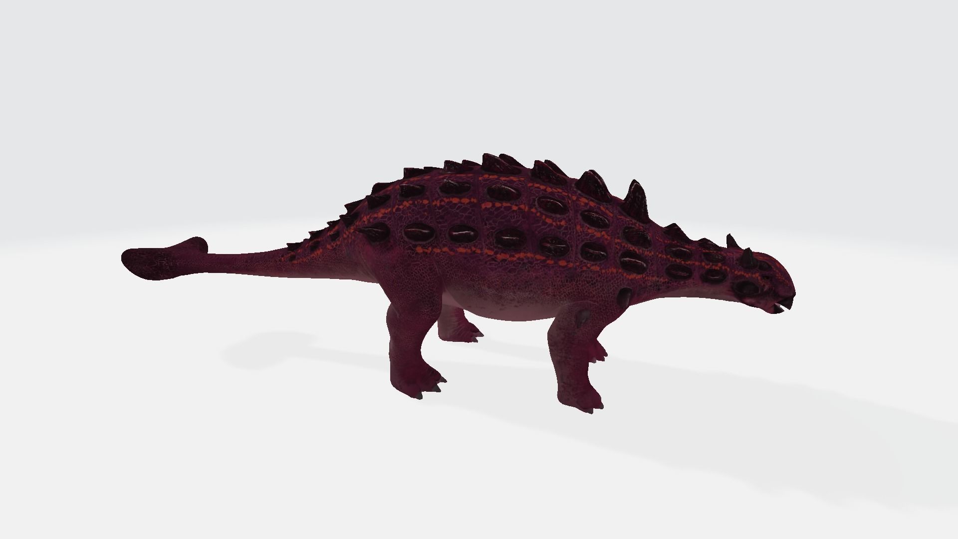 Minotaurasaurus dinosaur 3D model | CGTrader