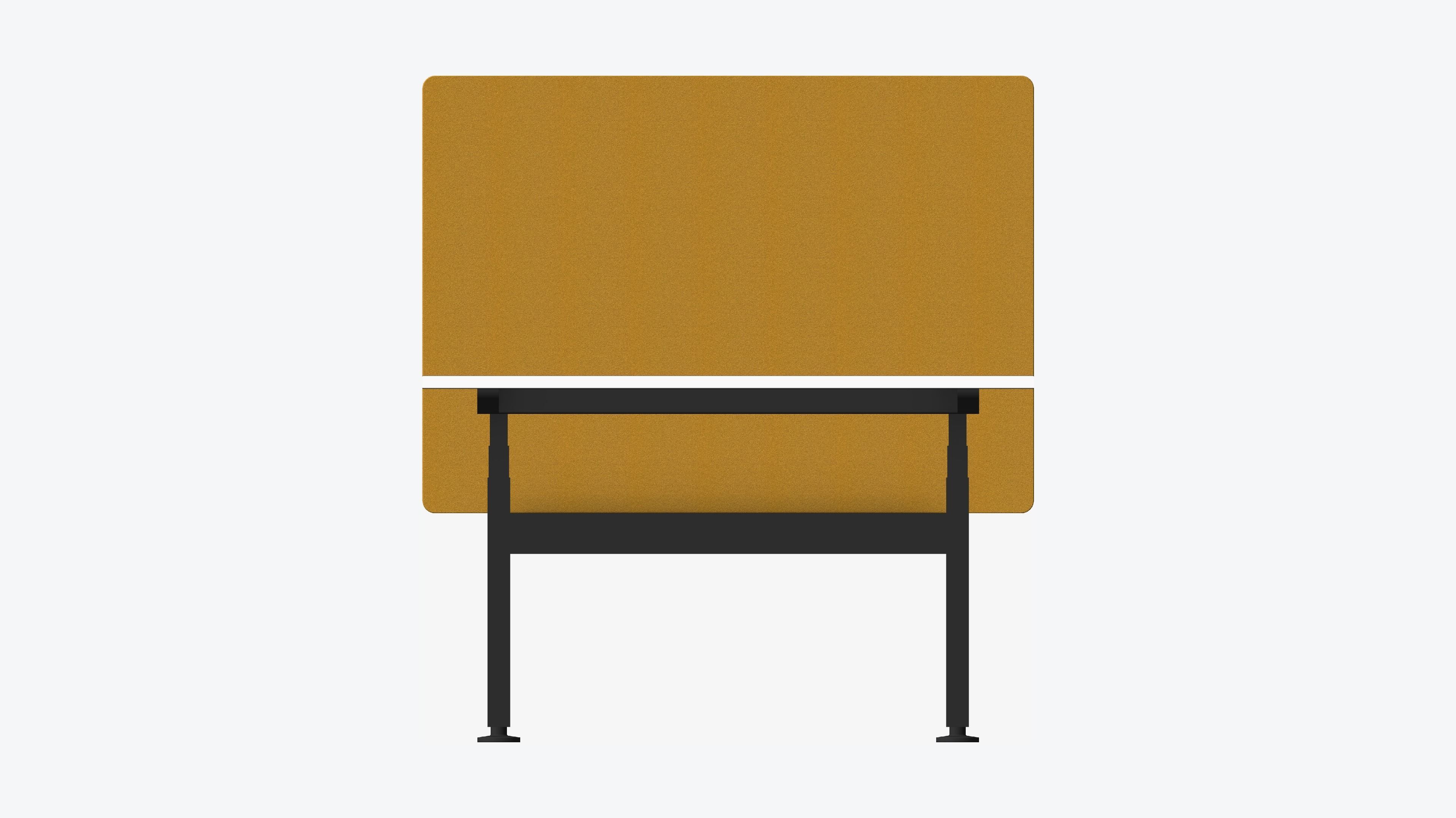 3D model Desk - Double - Officetec - Angular - Linear - Adjustable ...