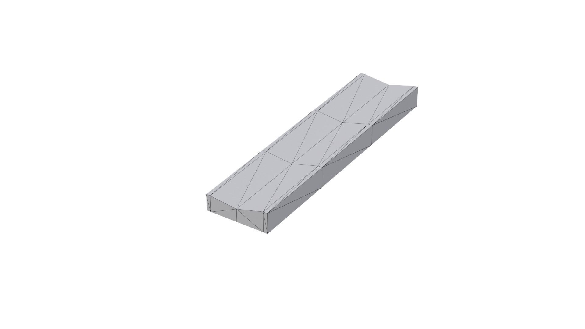 3D model Road Stepped spillway set VR / AR / low-poly | CGTrader
