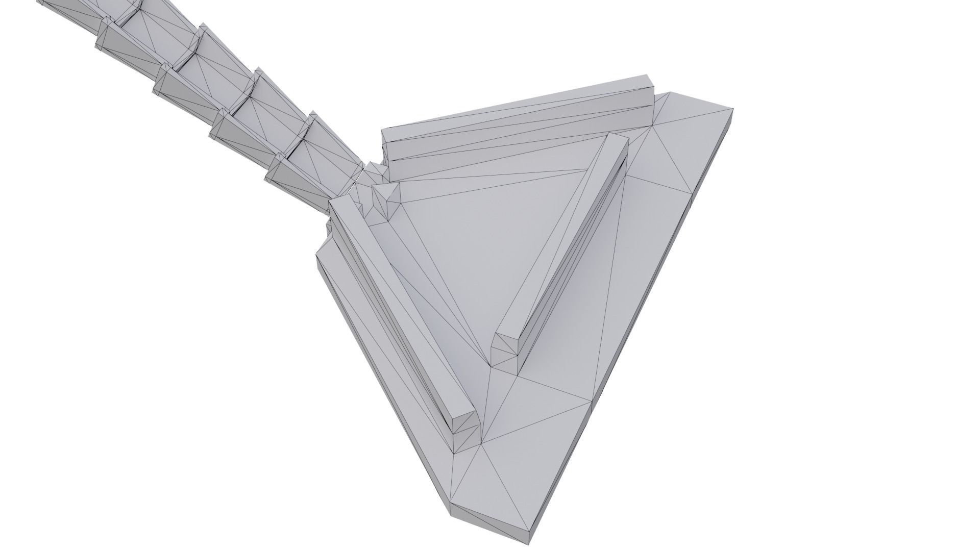 3D model Road Stepped spillway set VR / AR / low-poly | CGTrader