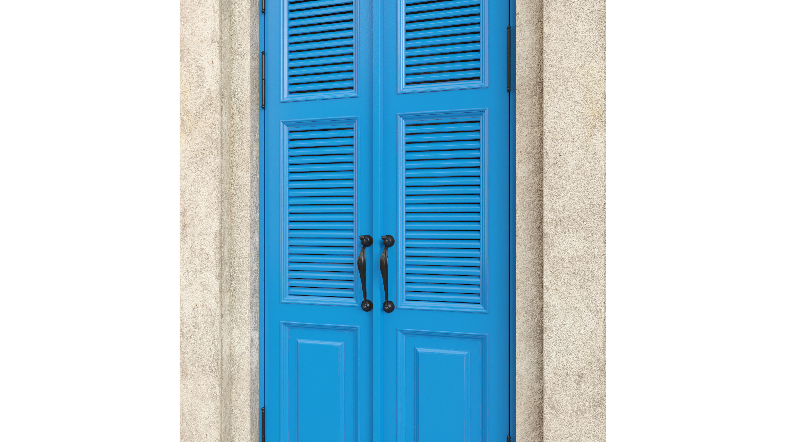 Entrance classic door 65 3D model | CGTrader