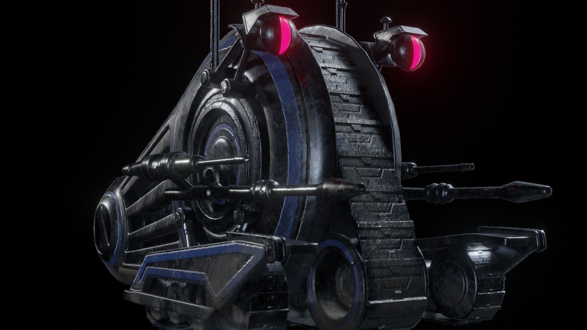 3D model Nr-N99 Persuader Droid tank VR / AR / low-poly | CGTrader