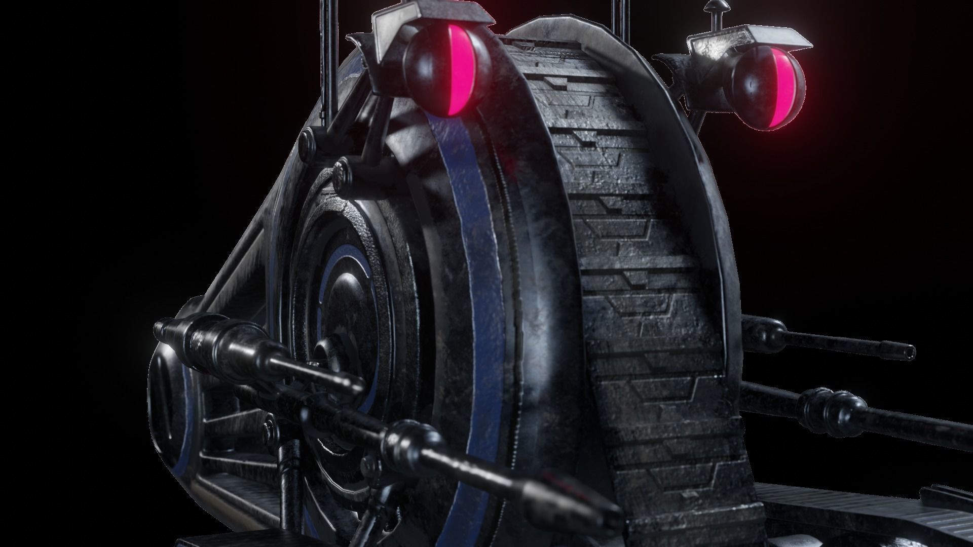 3D model Nr-N99 Persuader Droid tank VR / AR / low-poly | CGTrader