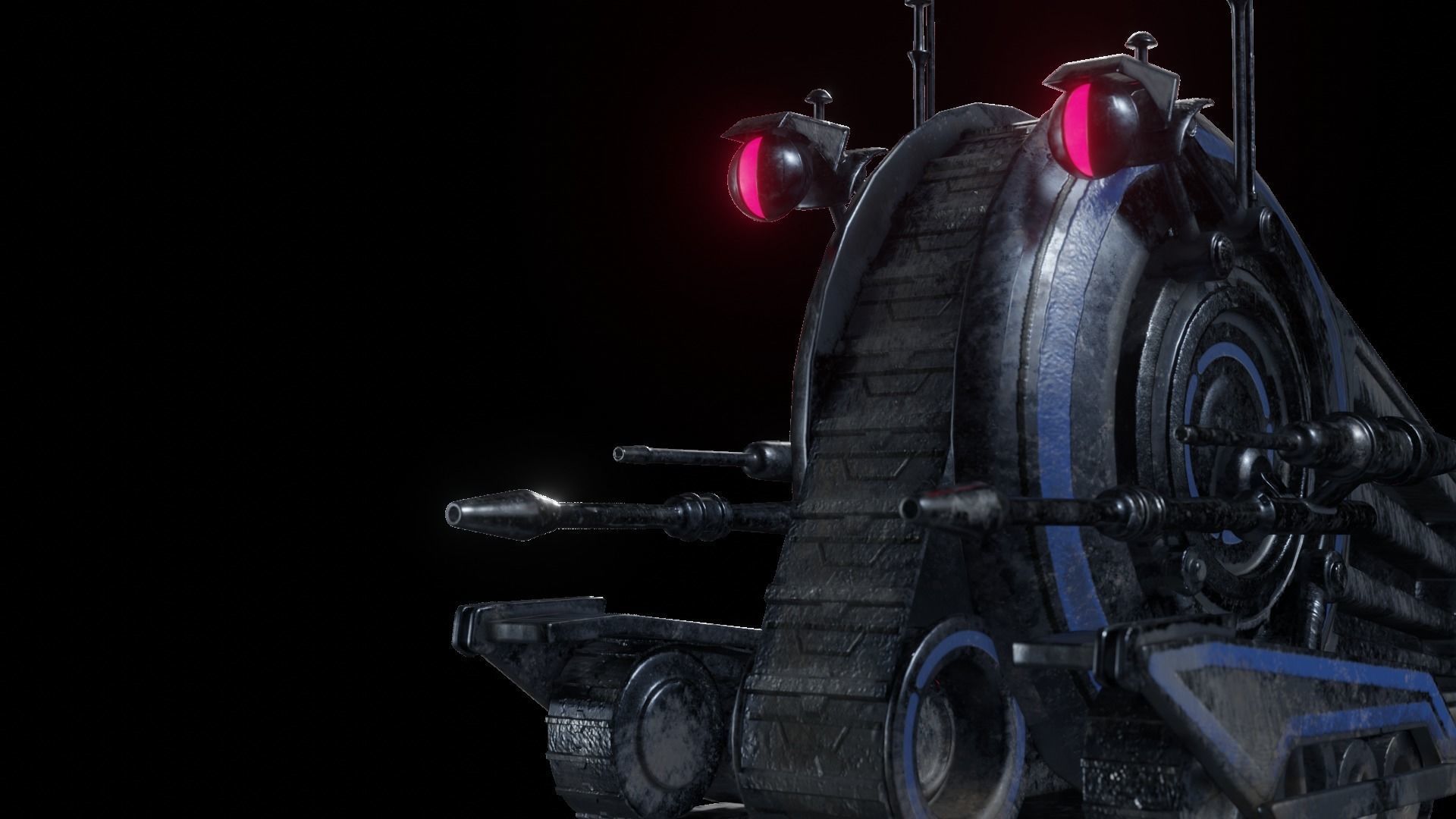 3D model Nr-N99 Persuader Droid tank VR / AR / low-poly | CGTrader