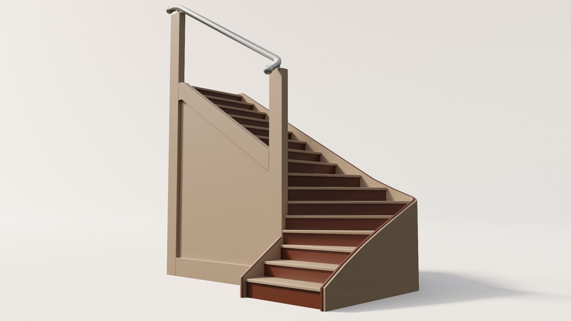 Stairs set of free VR / AR / low-poly 3D model | CGTrader
