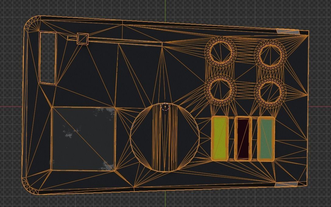 3D model Rusty Sci-Fi remote VR / AR / low-poly | CGTrader