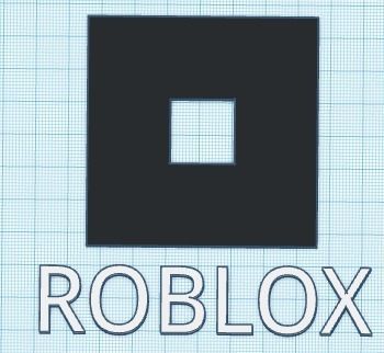 Roblox logo 3D model | CGTrader