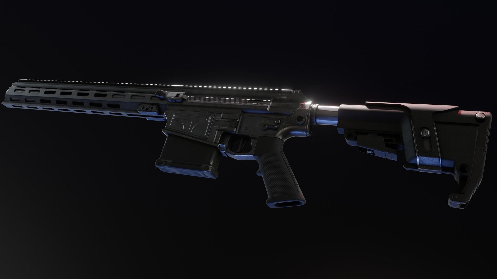 3D model CROM CR-7 500 Blackout VR / AR / low-poly | CGTrader