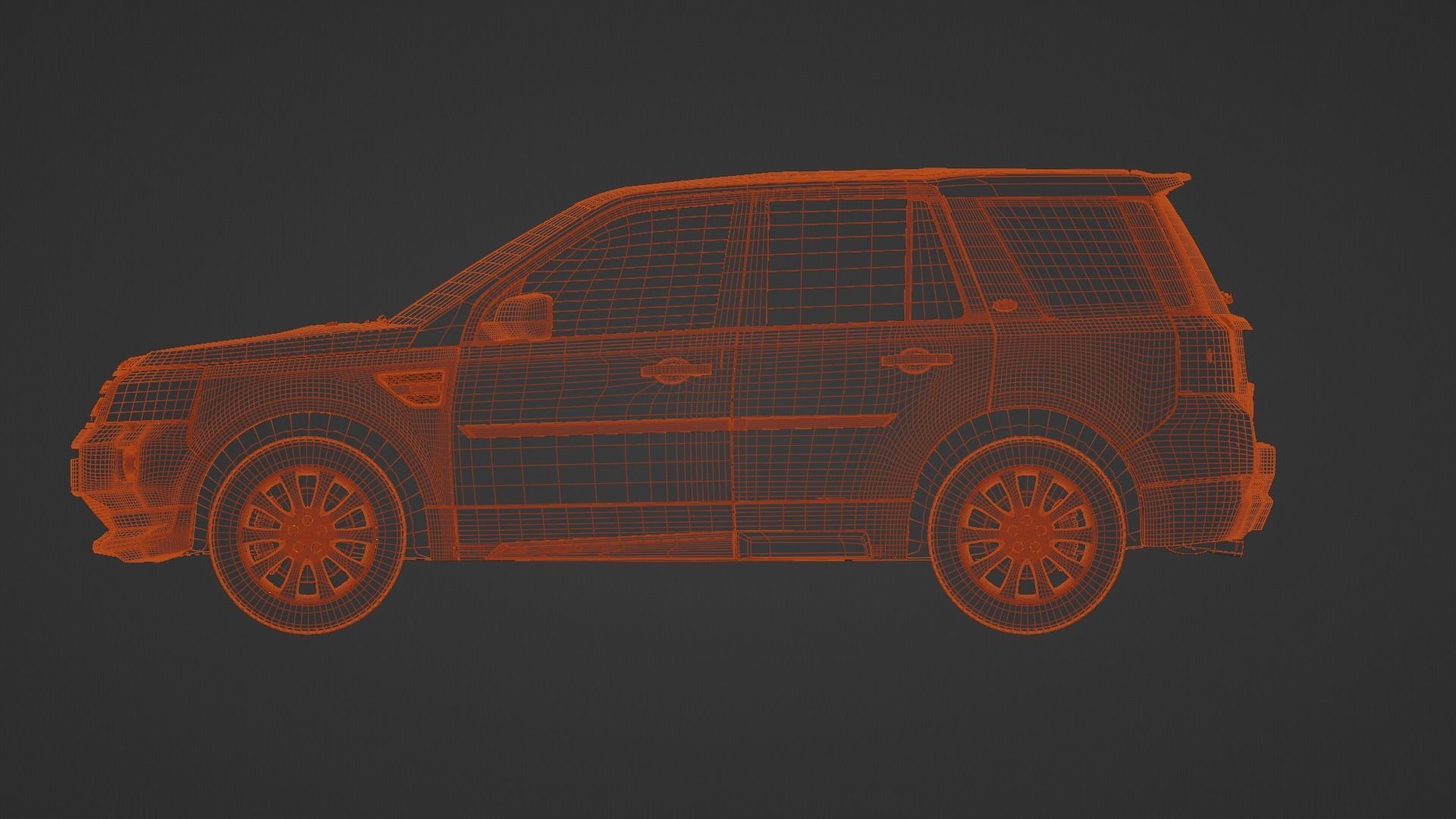 Land Rover Freelander 2 2014 INTERIOR 3D Model 3D model | CGTrader