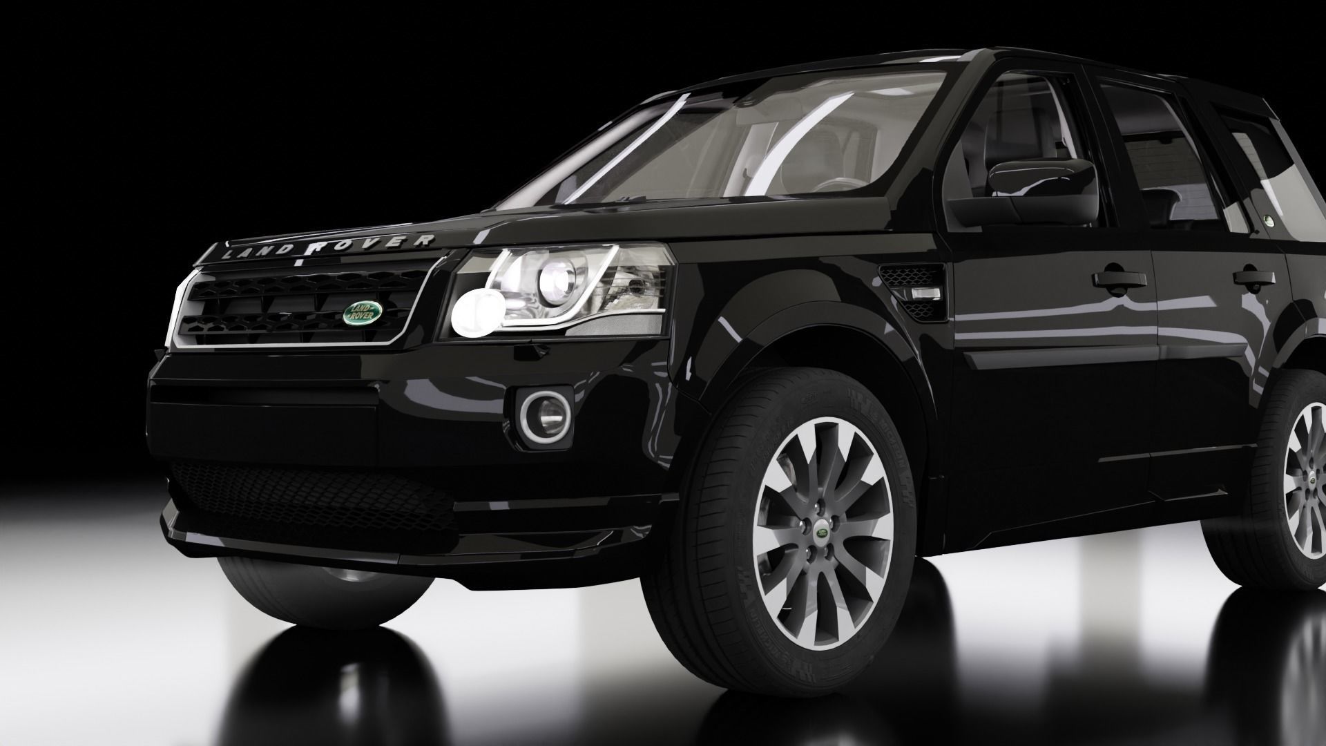 Land Rover Freelander 2 2014 INTERIOR 3D Model 3D model | CGTrader