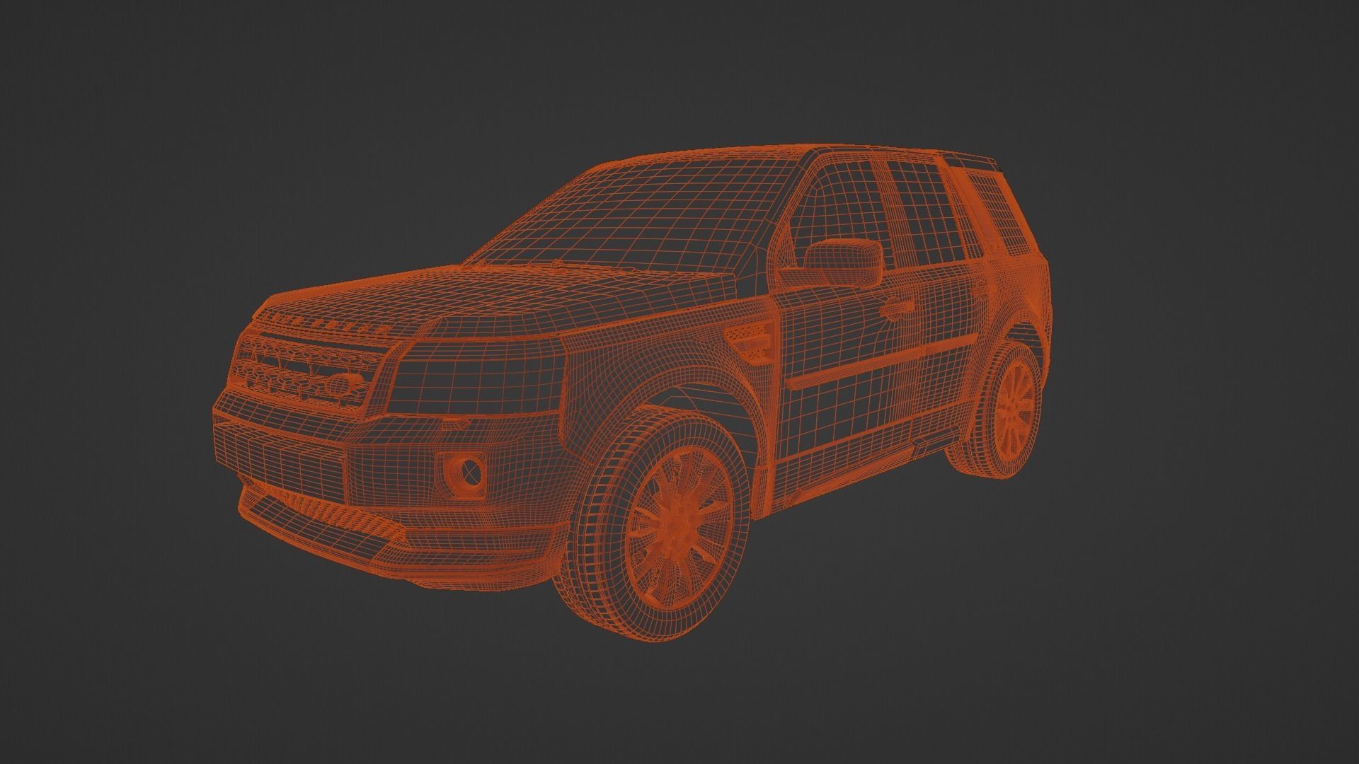 Land Rover Freelander 2 2014 INTERIOR 3D Model 3D model | CGTrader