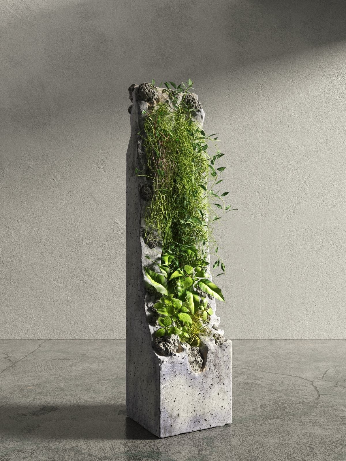 Terraforms Garden Pillar 3D model | CGTrader