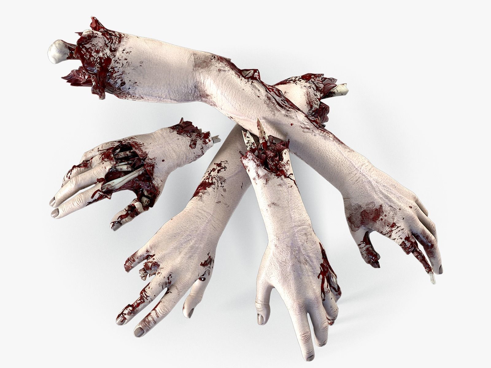 3D model Severed Hands Collection VR / AR / low-poly | CGTrader