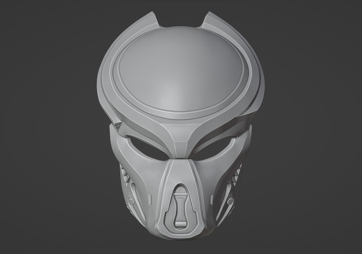 Predator Emisary mask 3D model 3D printable | CGTrader