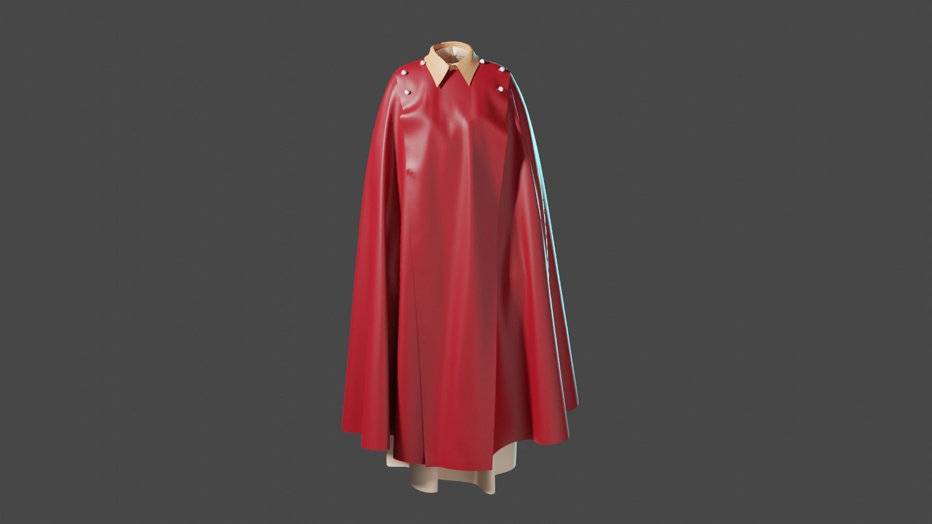 Mage Robe 3D model | CGTrader