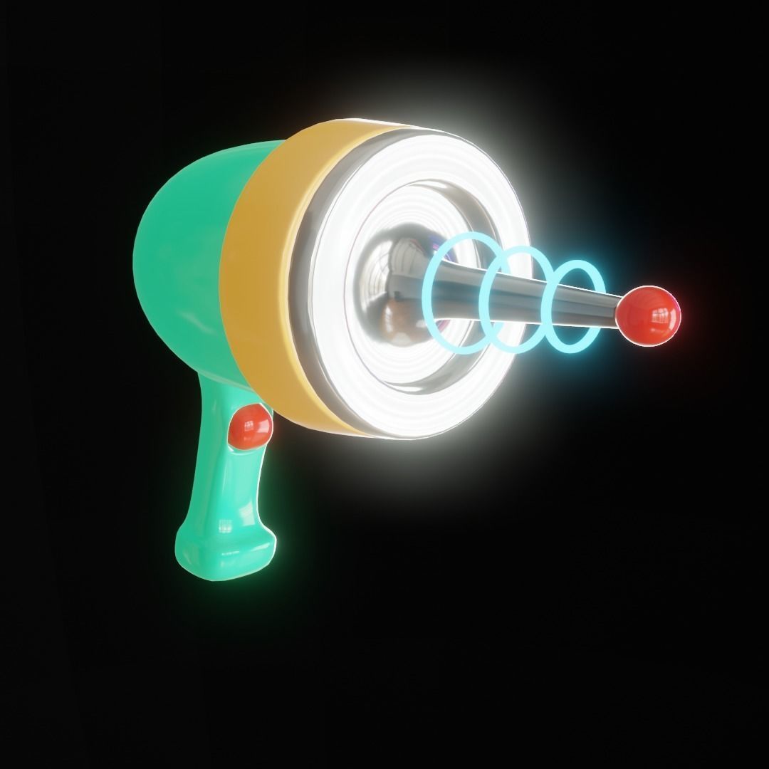 Laser gun free 3d Model free 3D model | CGTrader