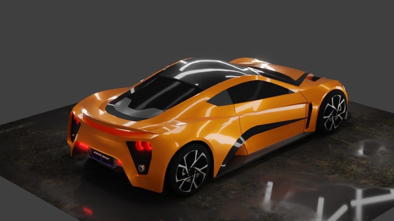 3D model 12 Sports Cars VR / AR / low-poly | CGTrader