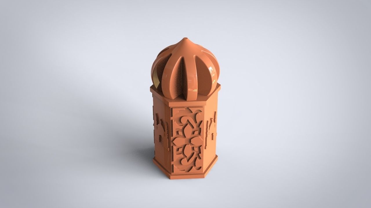 Fanous candle for molds 3D model 3D printable | CGTrader