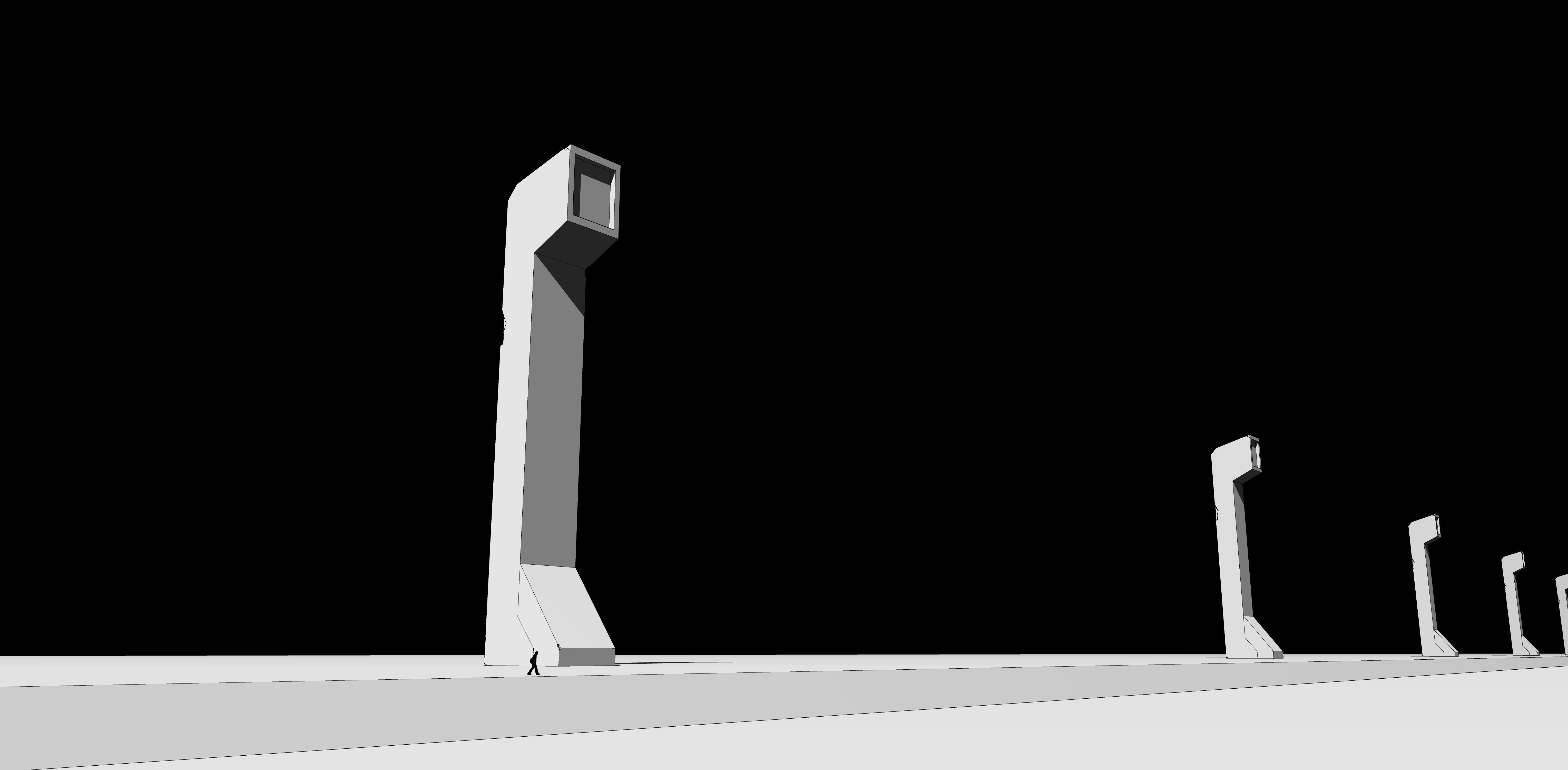 3D model Megastructure Exposed Sector World of Blame by Tsutomu Nihei ...