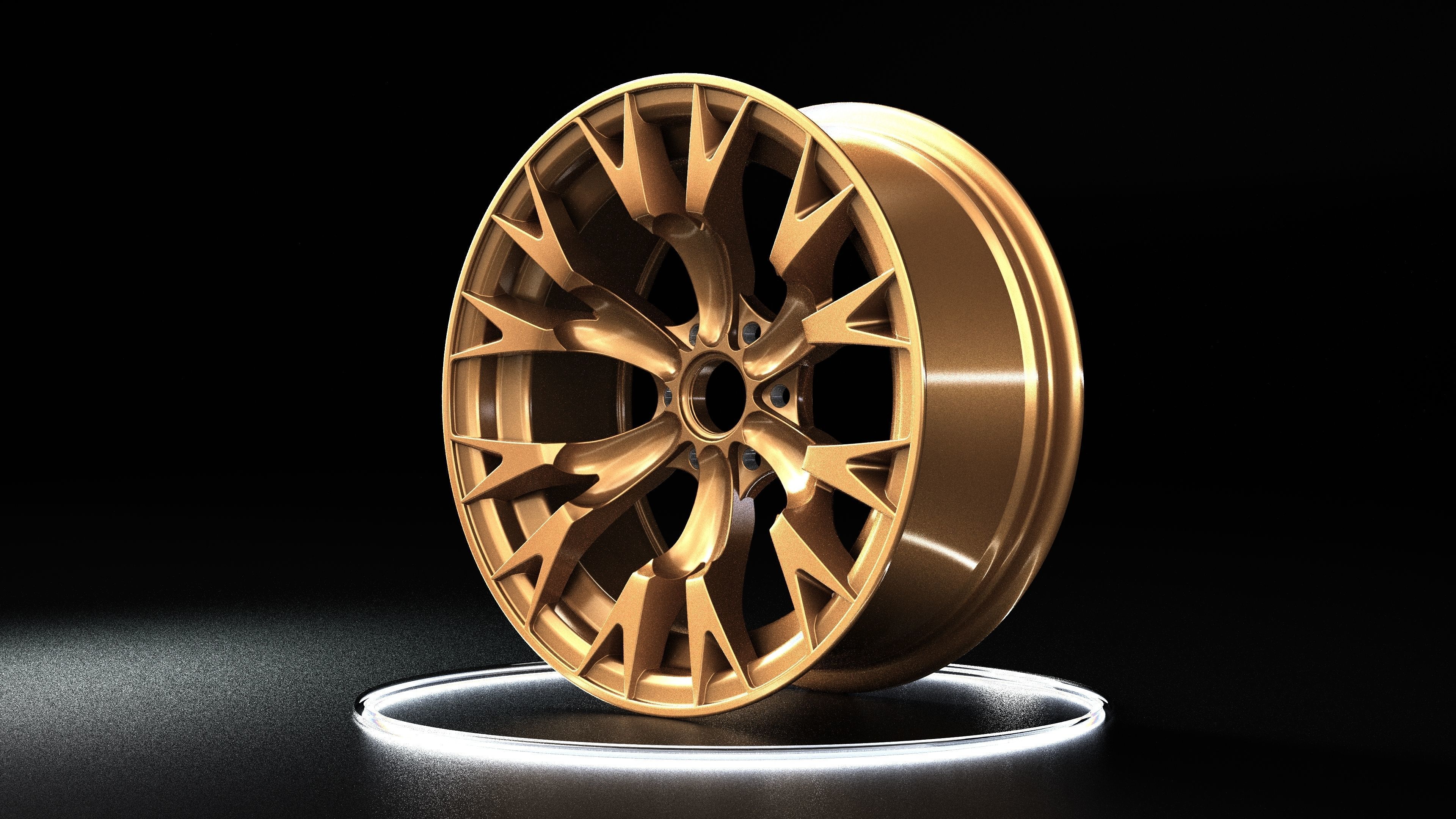 Fuel D806 Flame Wheels 3D model | CGTrader