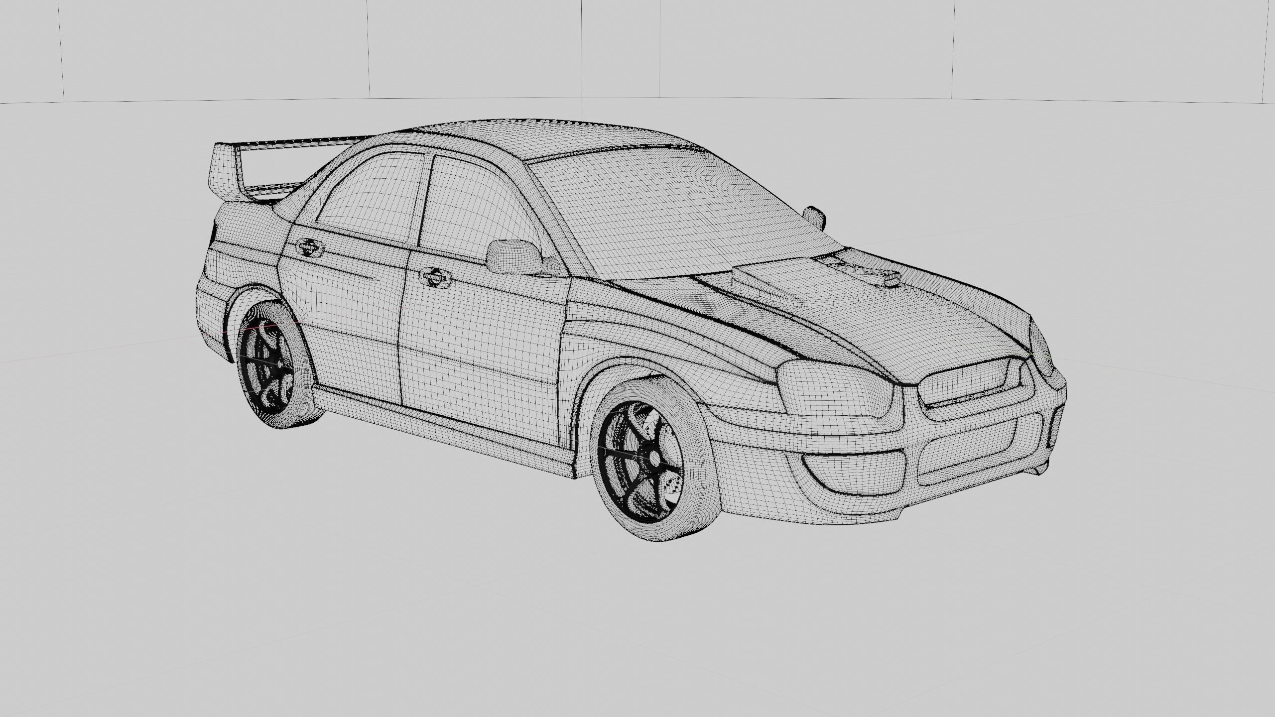 Subaru Impreza WRX STi 2004 3D model | CGTrader