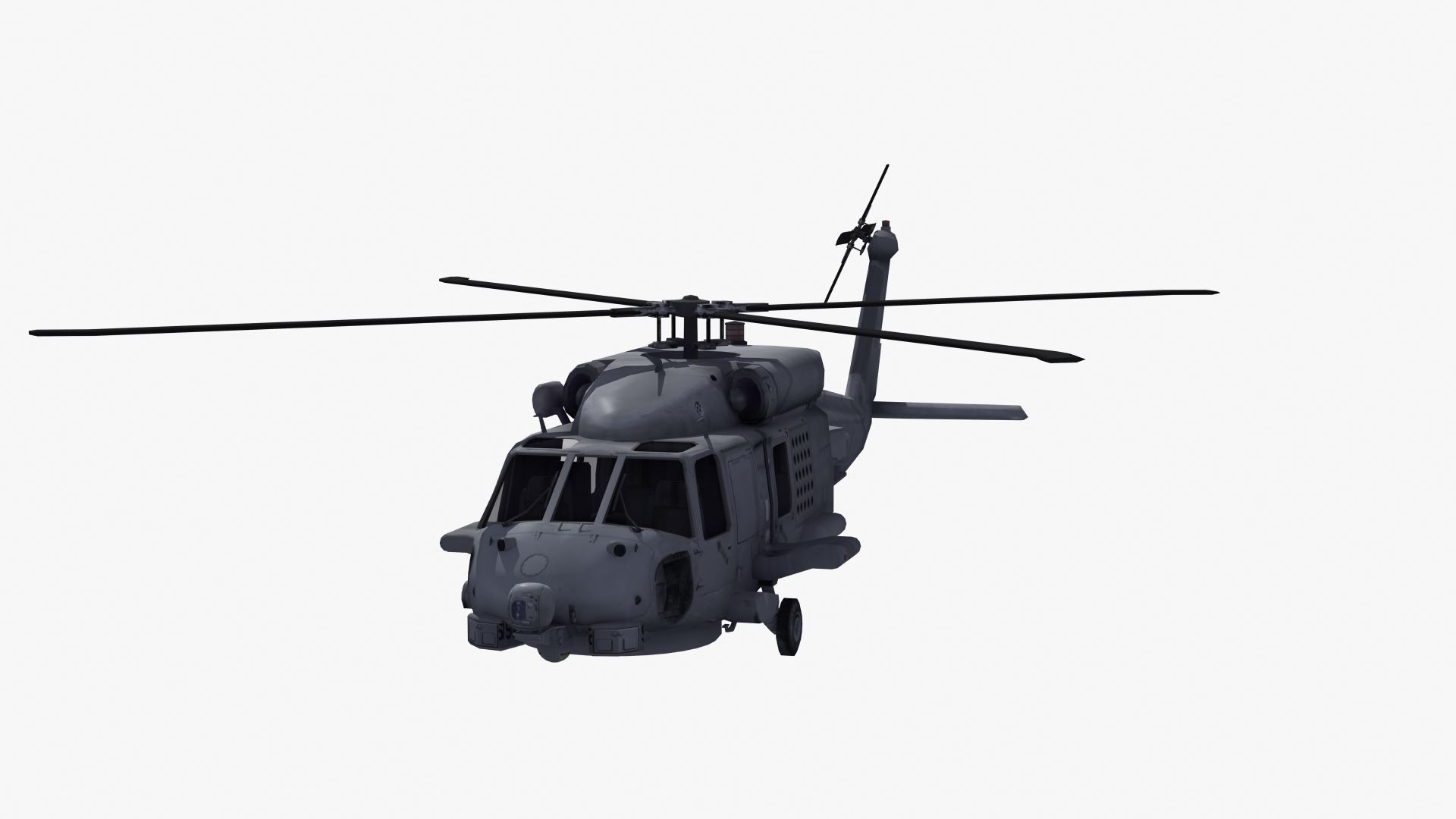 MH60 Seahawk Helicopter 3D model | CGTrader