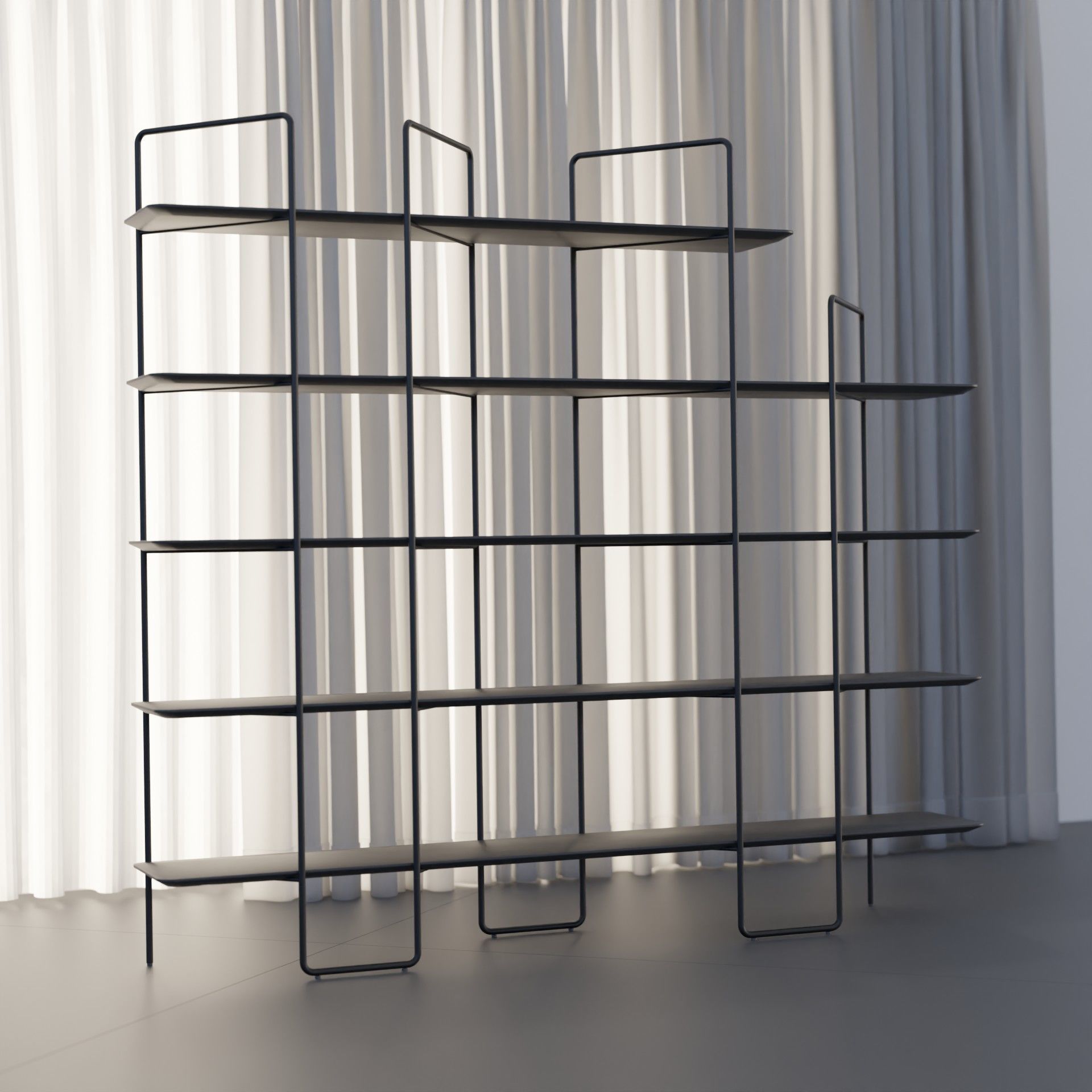 Prostoria Knif Shelf Indoor 3D Model 3D model | CGTrader