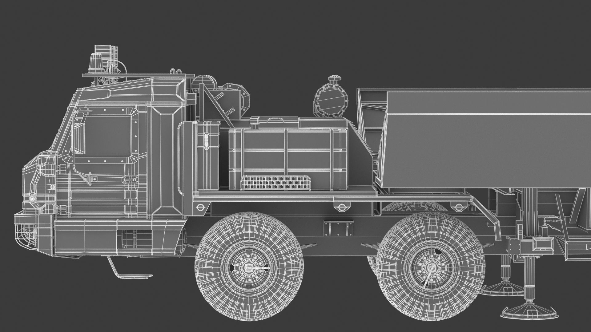 55Zh6ME Nebo M RLM-DE L-Band Radar System 3D model | CGTrader