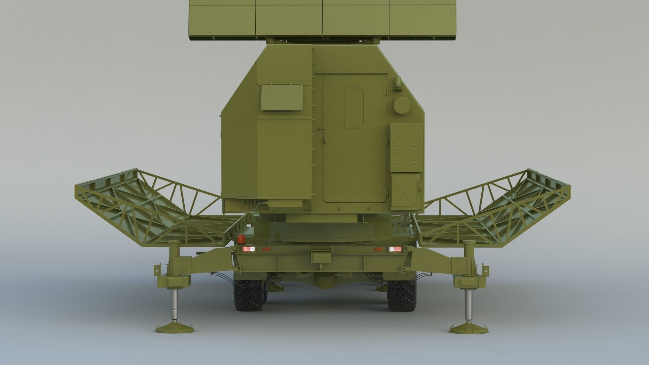 55Zh6ME Nebo M RLM-S L-Band Radar System 3D model | CGTrader