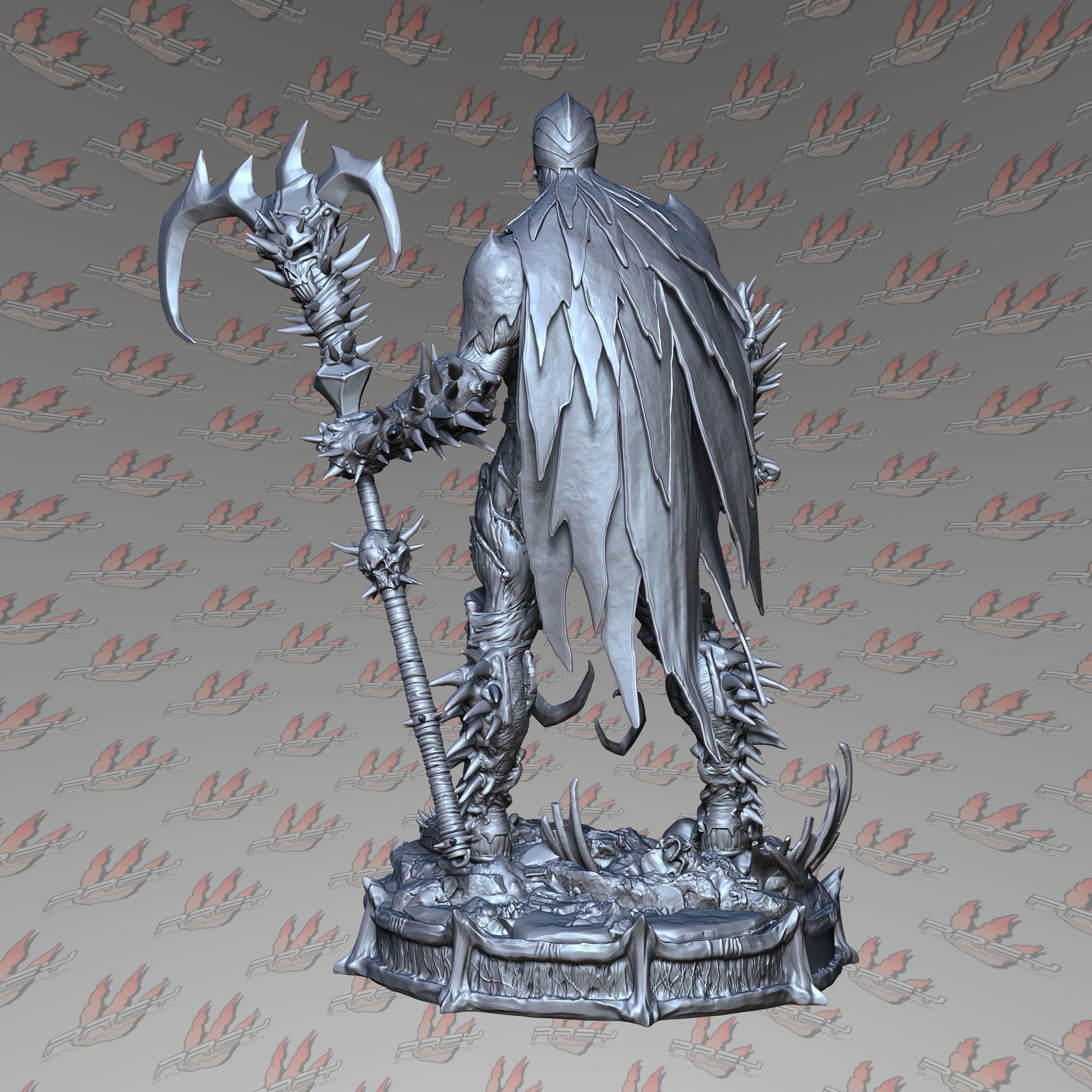 Raven Spawn 32mm 3D model 3D printable | CGTrader