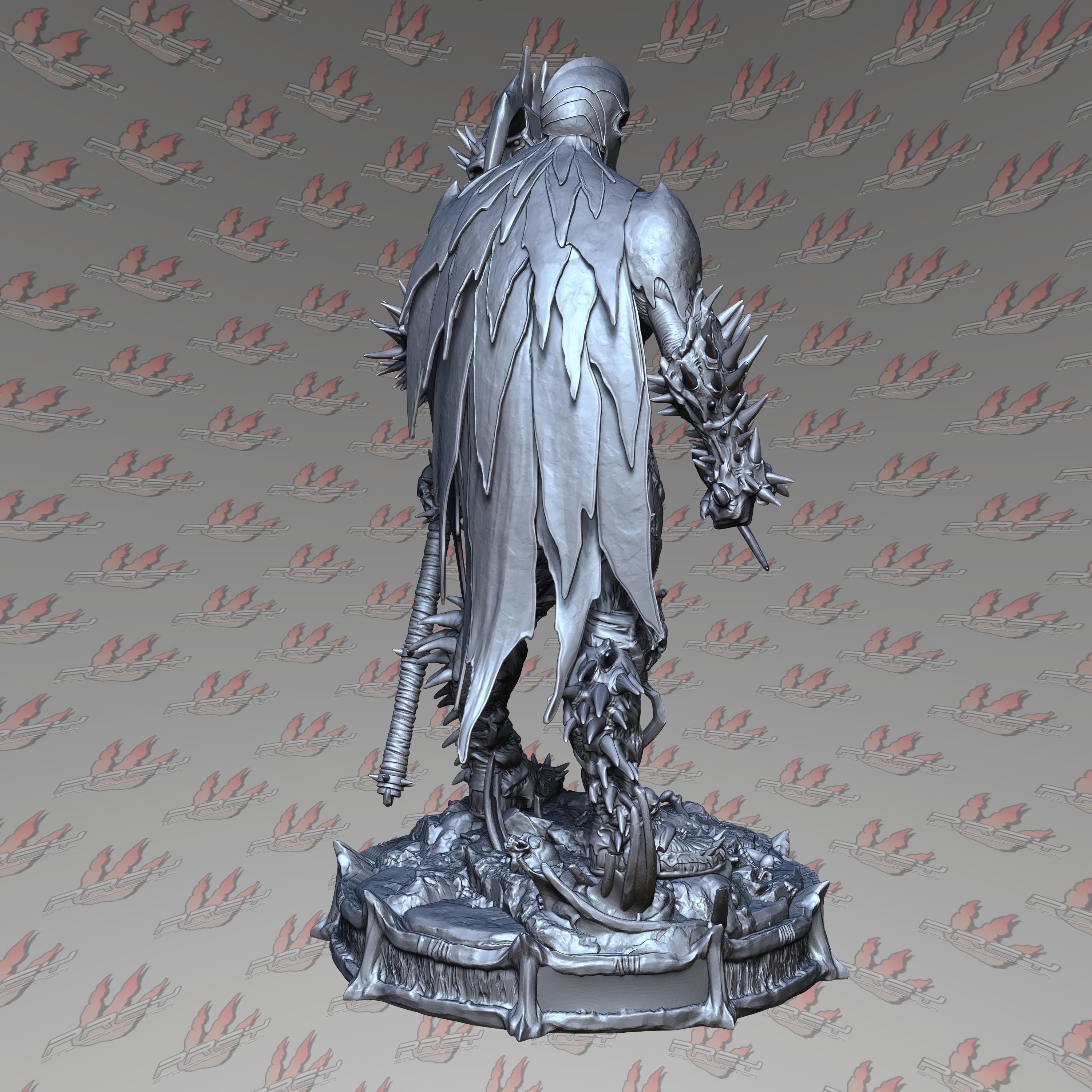 Raven Spawn 32mm 3D model 3D printable | CGTrader