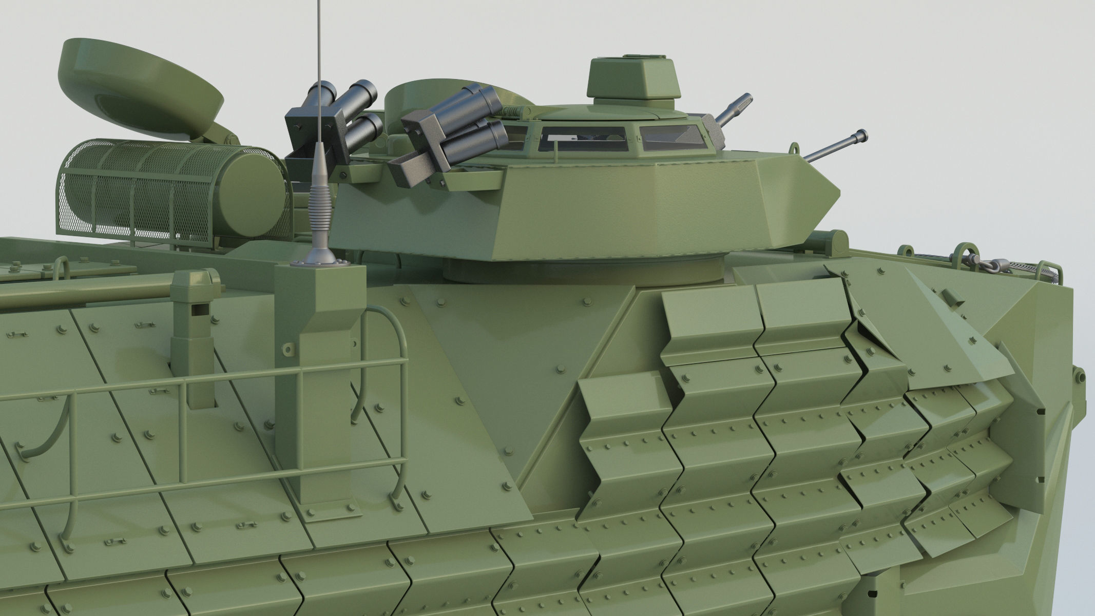 AAVP-7A1 Assault Amphibious Vehicle 3D model | CGTrader